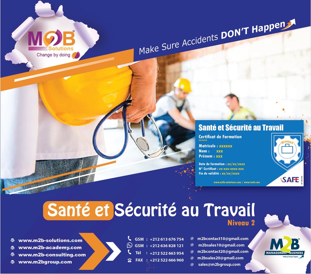 Santé et Sécurité au travail